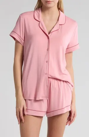 Nordstrom Moonlight Eco Short Pajamas Pink Beauty