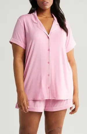 Nordstrom Moonlight Eco Short Pajamas Pink Cashmere