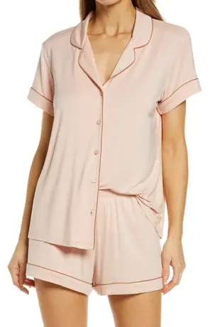 Nordstrom Moonlight Eco Short Pajamas Pink Hero