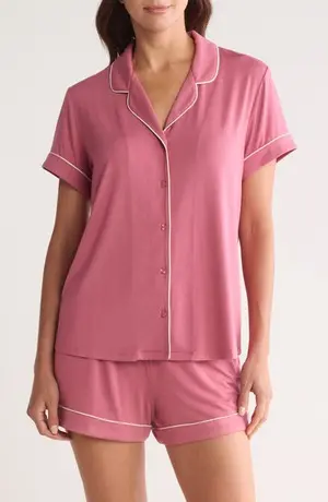 Nordstrom Moonlight Eco Short Pajamas Pink Mauve