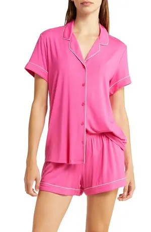 Nordstrom Moonlight Eco Short Pajamas Pink Yarrow