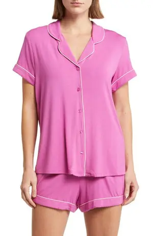 Nordstrom Moonlight Eco Short Pajamas Purple Orchid