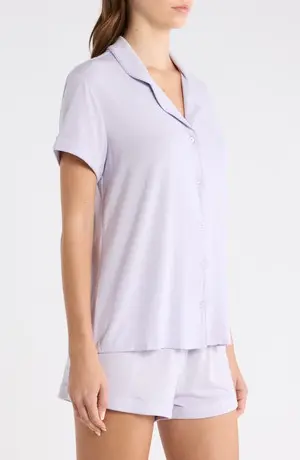 Nordstrom Moonlight Eco Short Pajamas - Purple Thistle