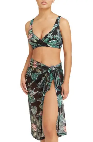 SEA LEVEL Mesh Swim Wrap - Black