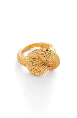 Monica Vinader Groove Chunky Knot Ring