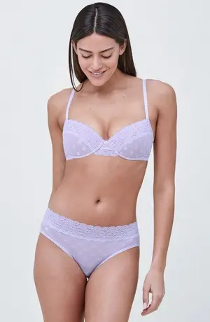 SKARLETT BLUE Dare T-shirt Bra - Lavender/ Nylon