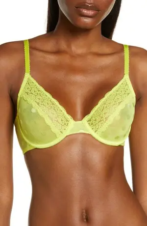 SKARLETT BLUE Dare Unlined Underwire Bra Limeade