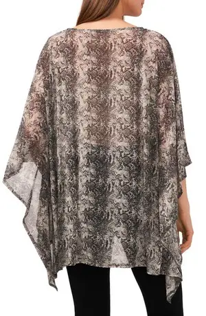 Chaus Overlay Mesh Cape