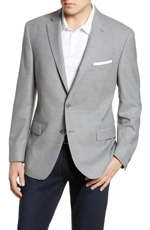 Hart Schaffner Marx New York Fit Solid Wool Blazer