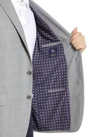 Hart Schaffner Marx New York Fit Solid Wool Blazer