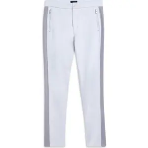 Bugatchi Comfort Cotton Blend Pants - Chalk