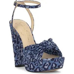 Jessica Simpson Immie Platform Sandal - Blue Print