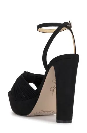 Jessica Simpson Immie Platform Sandal - Soft Black
