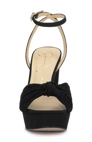Jessica Simpson Immie Platform Sandal - Soft Black