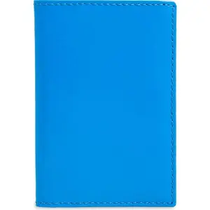 Comme Des Garçons Super Fluo Card Case - Blue