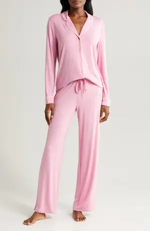 Nordstrom Moonlight Eco Knit Pajamas Pink Cashmere