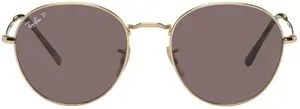 Ray-ban Ray-Ban Gold Metal Sunglasses Gold/rose