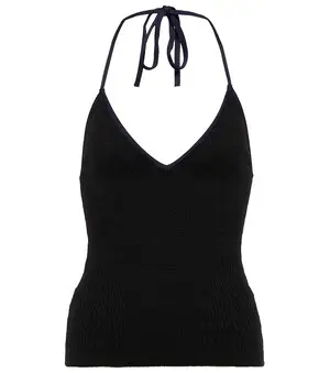 Jacquemus La Maille Marubia Halterneck Top