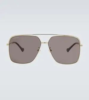 Gucci Aviator Sunglasses - Metallic