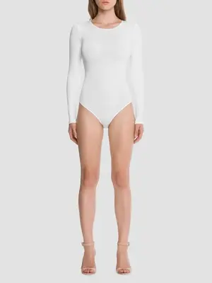 Wolford Berlin Long-sleeve Bodysuit - White