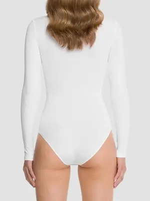 Wolford Berlin Long-sleeve Bodysuit - White