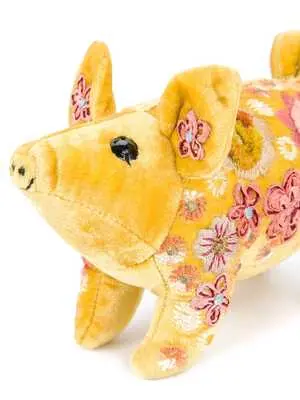 ANKE DRECHSEL Embroidered Pig