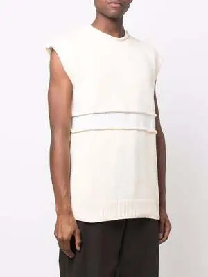 JIL SANDER Sleeveless Cut-out Top