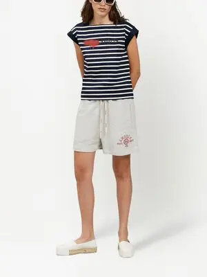 Palm Angels Logo-print Track Shorts