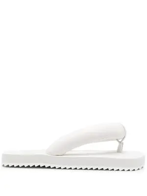YUME YUME Tube Flip Flops - White