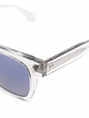 Garrett Leight Tinted Square-frame Sunglasses