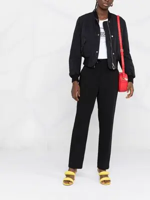 Moschino Heart Button Detail Trousers