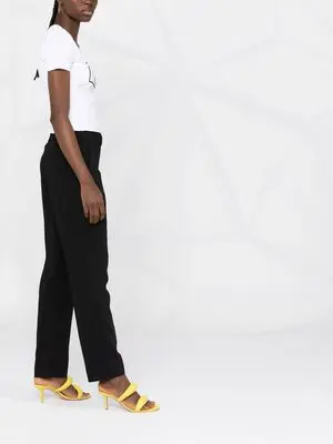 Moschino Heart Button Detail Trousers