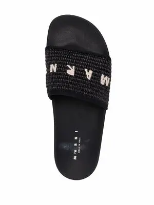 Marni Woven Logo Slides