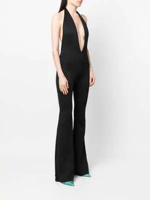 Alchemy Fashions X Lia Aram Plunging V-neck Jumpsuit
