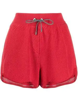 Brunello Cucinelli Drawstring Knit Shorts