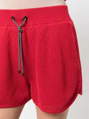 Brunello Cucinelli Drawstring Knit Shorts
