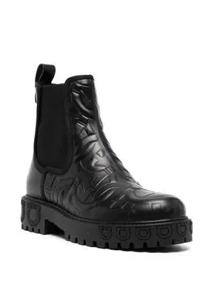 FERRAGAMO Varsi Chelsea Boots - Black