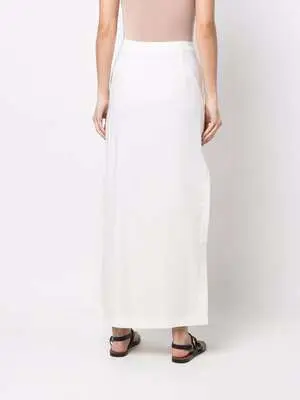 Alberta Ferretti High-waisted Wrap Skirt