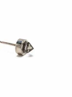 PARTS OF FOUR Herkimer Spike Stud Earring - Silver