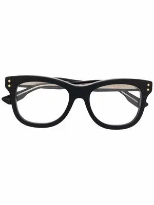Gucci Soft Cat-eye Optical Glasses - Black