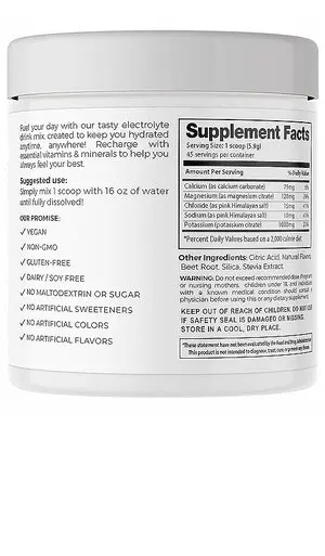 TEAMI BLENDS Hydrate Electrolyte Drink Mix