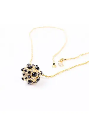 KENNETH JAY LANE Cabochon Chain Necklace