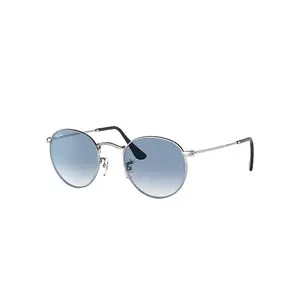 Ray-ban Round Metal Sunglasses Polarized 50-21 Silver