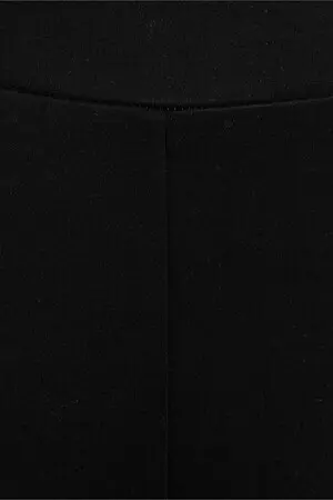 NICHOLAS Stretch-ponte Flared Pants With Side Slits