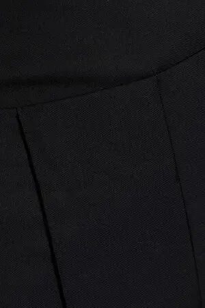 Ronny Kobo Cutout Straight-leg Twill Pants