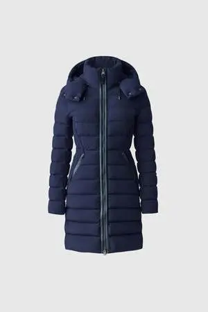 Fitted Women's Hooded Down Coats
