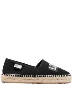 Moschino Love-print Espadrilles