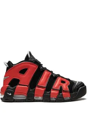 Nike Air More Uptempo Split Sneakers - Black