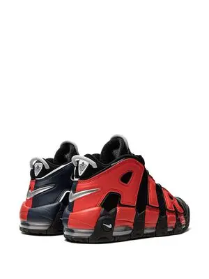 Nike Air More Uptempo Split Sneakers - Black