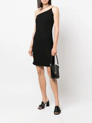 Dsquared2 Off-shoulder Mini Dress - Black
